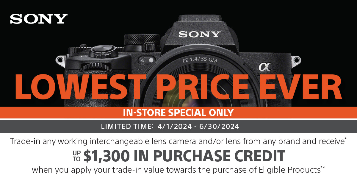 Sony Trade In & Trade Up Event