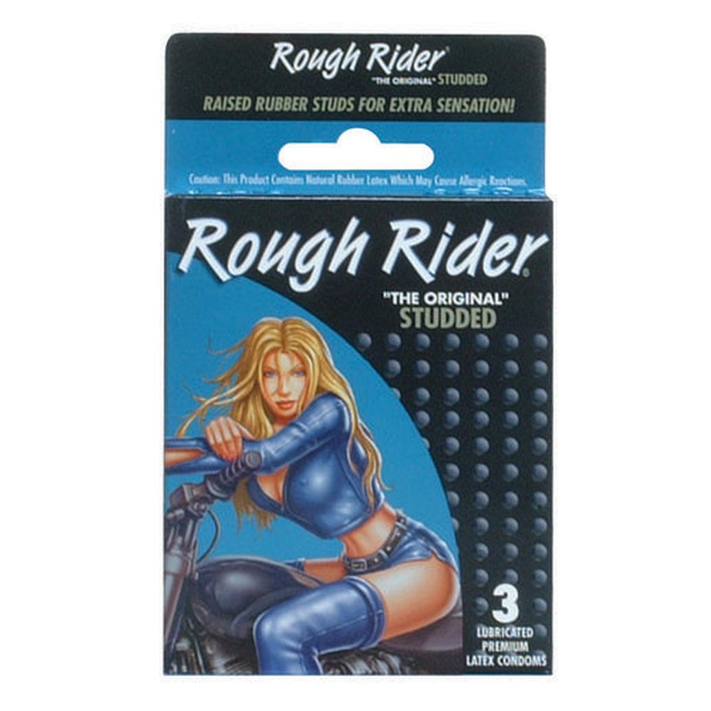 Permanent Condoms LifeStyles Studded Rough Rider Condoms - 101 Count ...