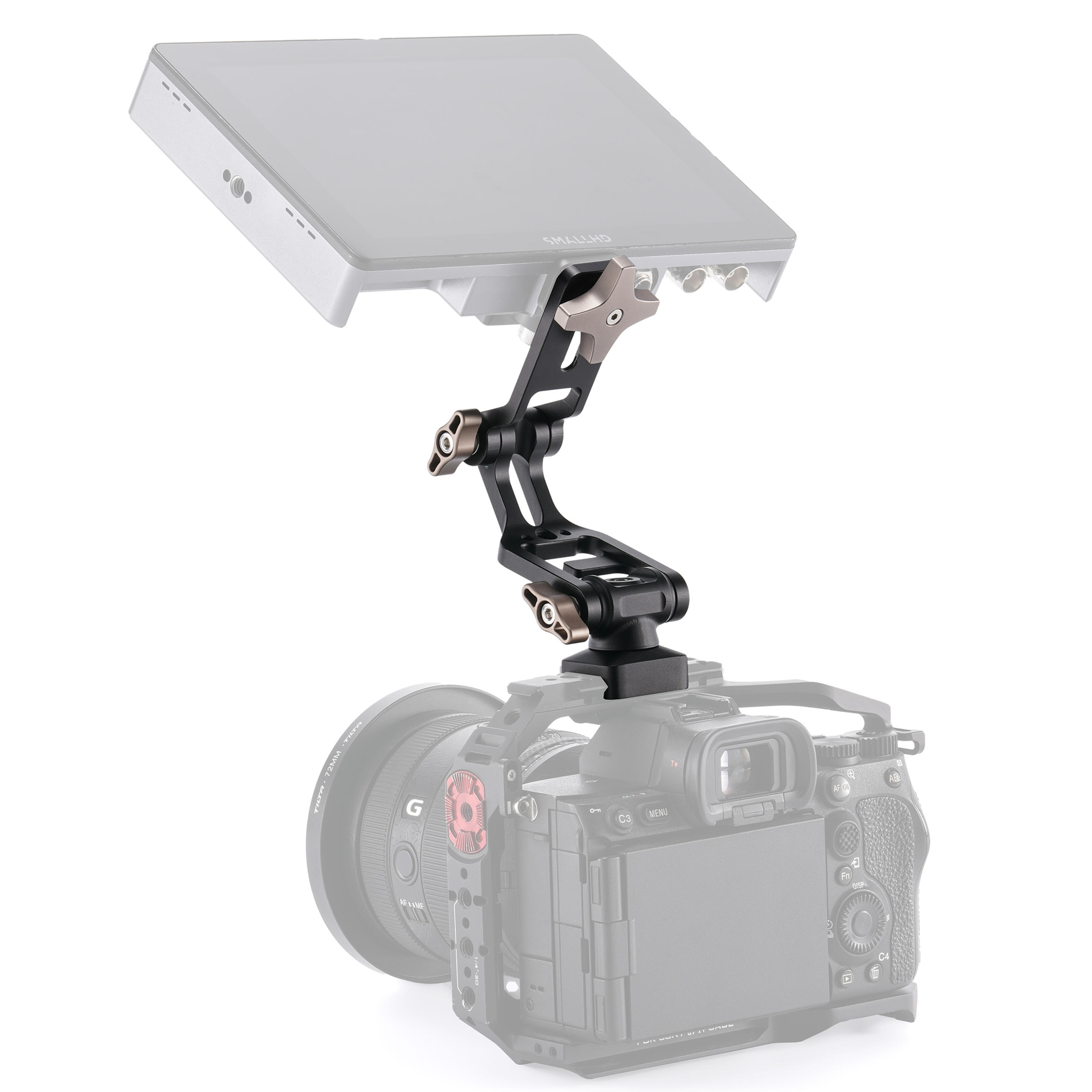 Tilta Extended Pro Monitor Mount - NATO Mount Black
