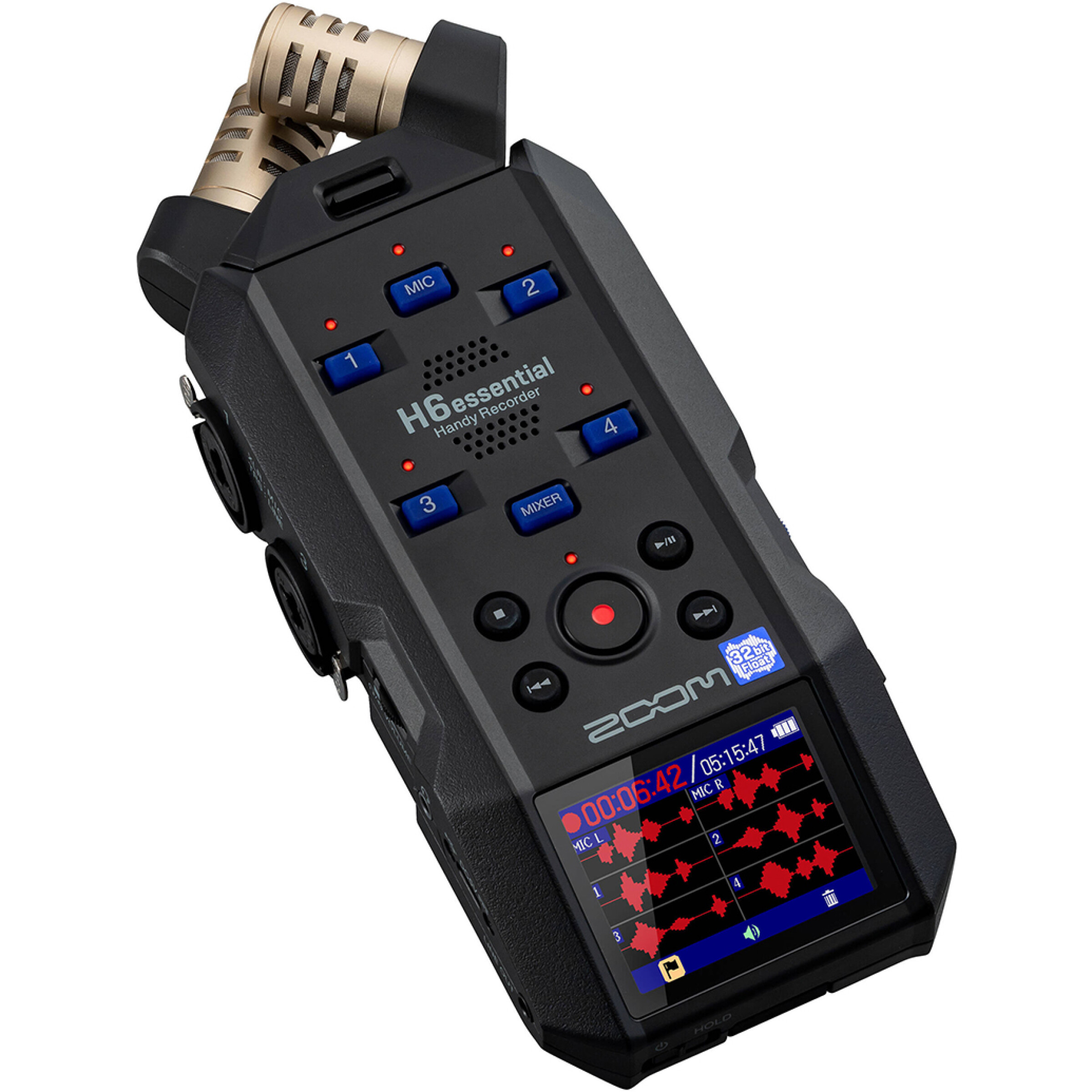 Used Good Zoom H6Essential Series 6-Track 32-Bit Float Handheld Recorder