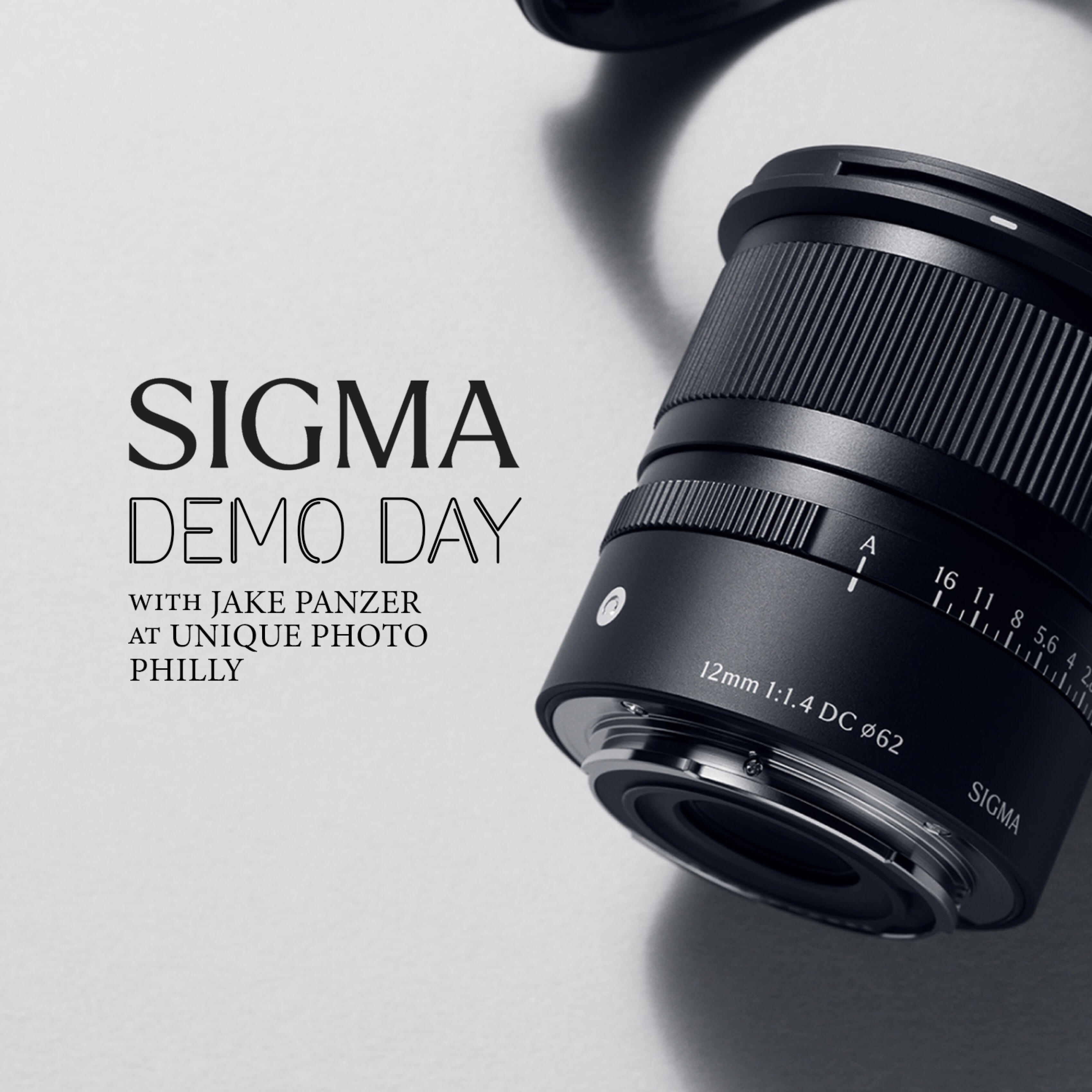 *FREE RSVP* Sigma Demo Day at Unique Photo (Philly)