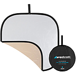 Westcott Illuminator Collapsible 2-in-1 Sunlight/White Bounce Reflector ...
